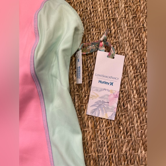 LoveShackFancy | Swim | Hurley Love Shack Fancy Barbie 9s Baywatch Zip ...